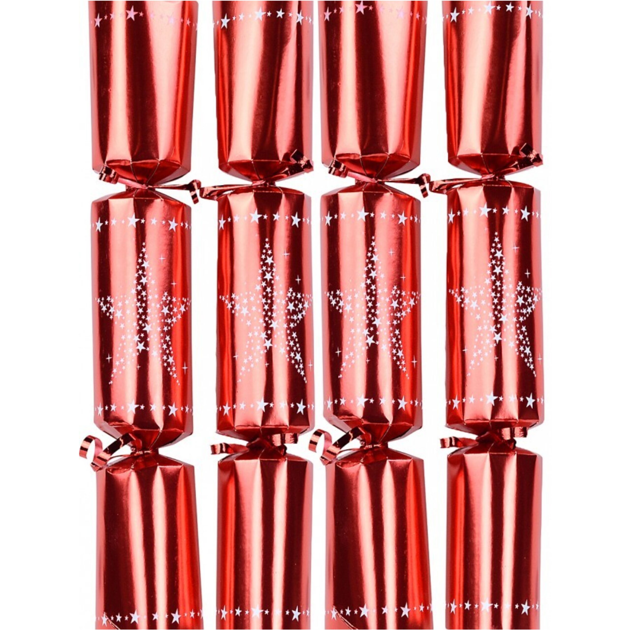 Bon Bons 30cm – Red with White Christmas Star – Bingo Australia